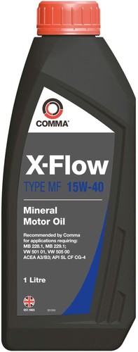 Comma X-Flow Type MF 15W40 Mineral Engine Oil 1 Litre XFMF1L | eBay