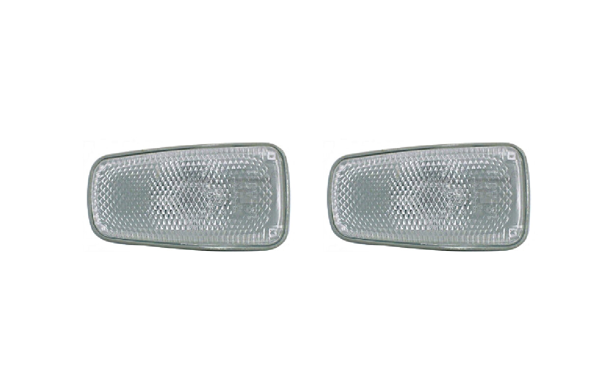 White Indicator Pair TYC Fits CITROEN PEUGEOT FIAT Berlingo Jumpy ...