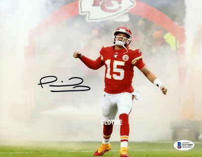 Patrick Mahomes Kansas City Chiefs "Smoke Show" Autographed Signed ...