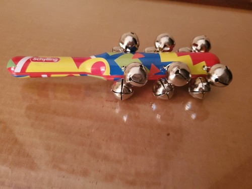 Schylling Jingle Bells Stick Hand Held 12 Bells | eBay