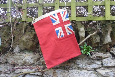 Red Ensign / Red Duster Flag made of individual pieces of cotton | eBay UK