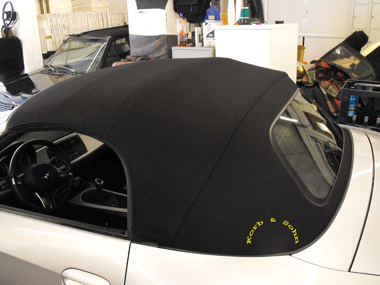 BMW Z3 E36 E46 E30 Z4 Cabrio Verdeck Reparatur Satz inkl. Kleber und ...