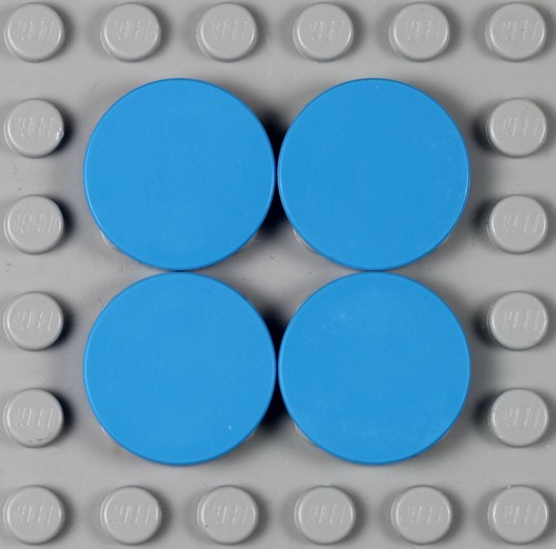 LEGO - 2x2 Round Tiles - PICK YOUR COLORS - Smooth Finishing Plate Flat ...