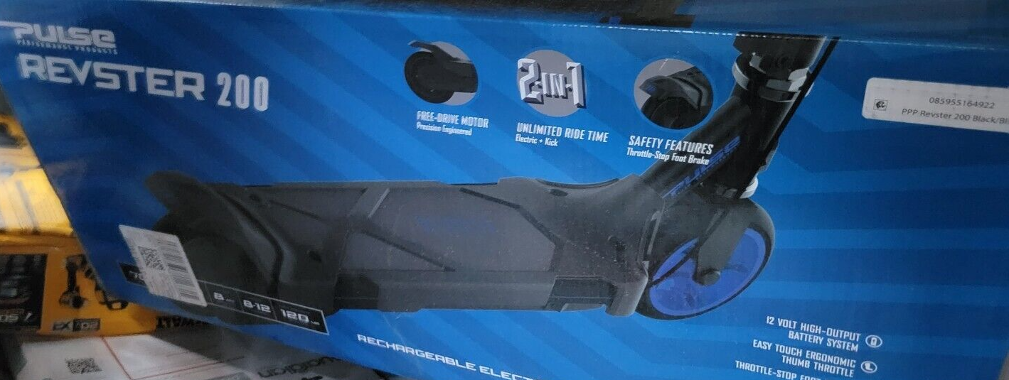 Pulse Performance Revster 200 Electric Scooter - Blue for sale online ...