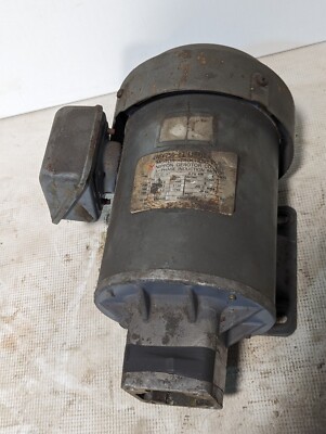 Nippon 2MY750-216HWMVB Trochoid Pump Motor, FELQ-8T, 0.75kw, 3-Phase, 4 ...