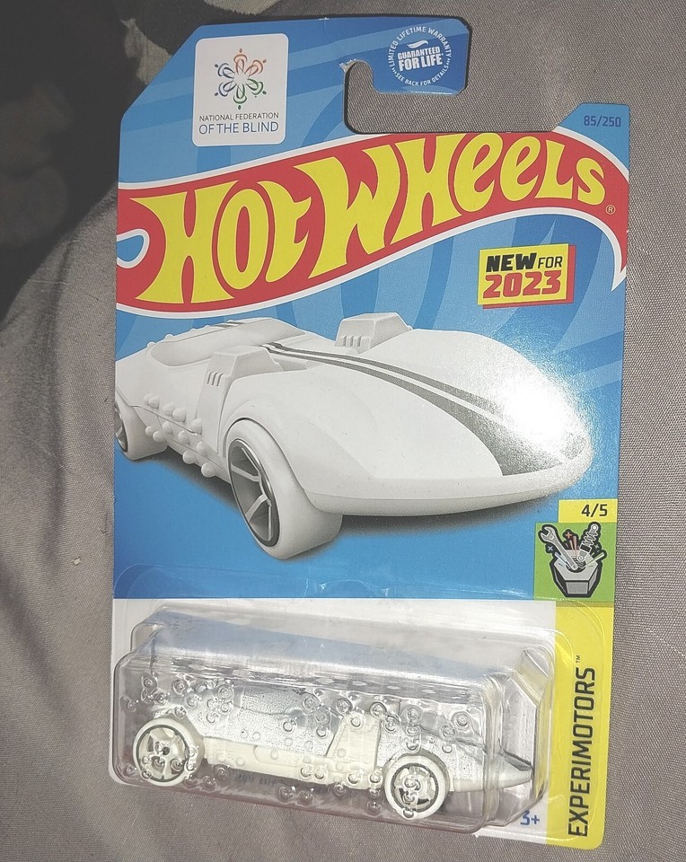 Hot Wheels 2023 HW Experimotors 4/5 Braille Racer-Twin Mill New For ...