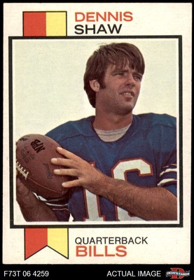 1973 Topps #525 Dennis Shaw Bills San Diego St 5 - EX | eBay