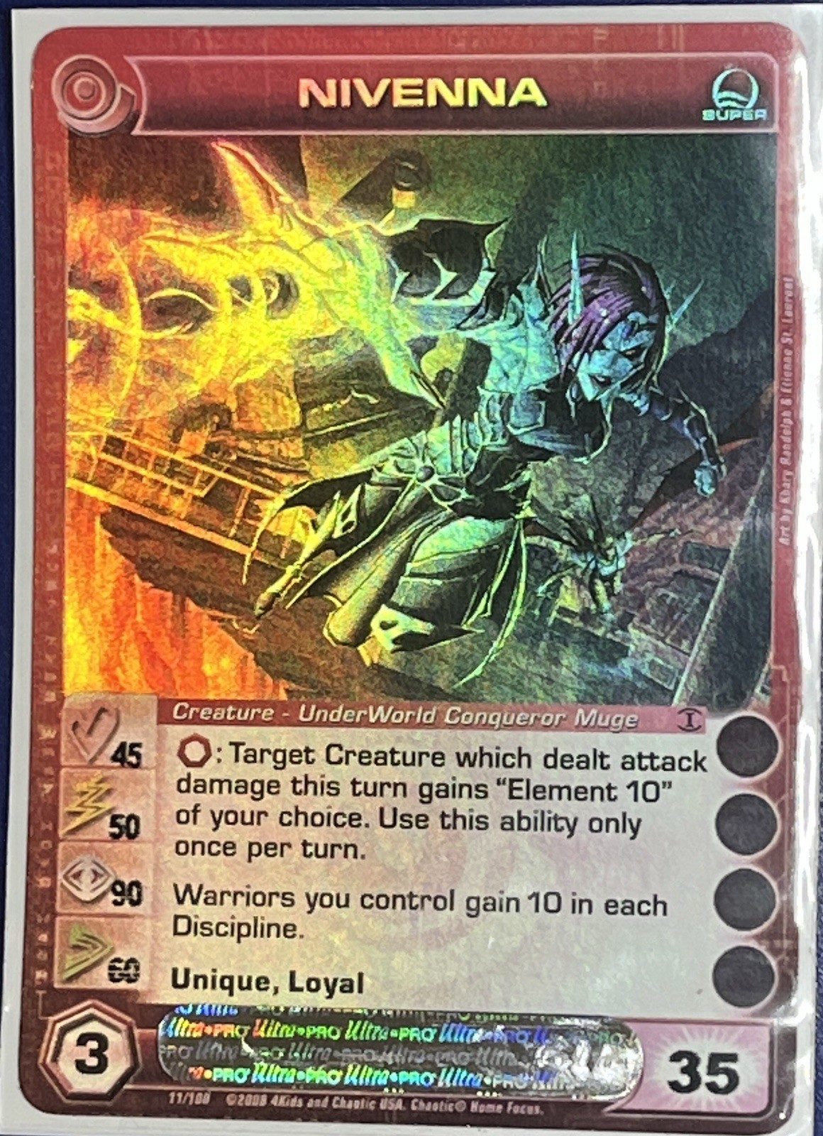 MP Chaotic Nivenna Rise of the Oligarch Super Rare Underworlder Max E ...