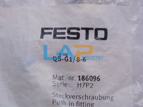 10PCS New For FESTO Connector QS-G1/8-6 186096 # | eBay