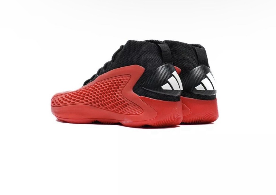Anthony Edwards 1 Best of Adi AE1 Basketball Shoes Black/Ruby Red ...