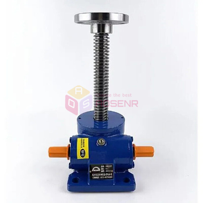 SWL Leading Screw Lift Small Lifting Platform Hand-cranking Lead Screw ...