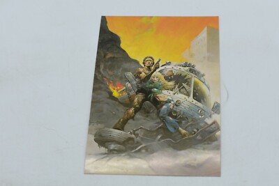 POSTCARD Frank Frazetta's The Gauntlet VHTF RARE LOOK NICE YES | eBay