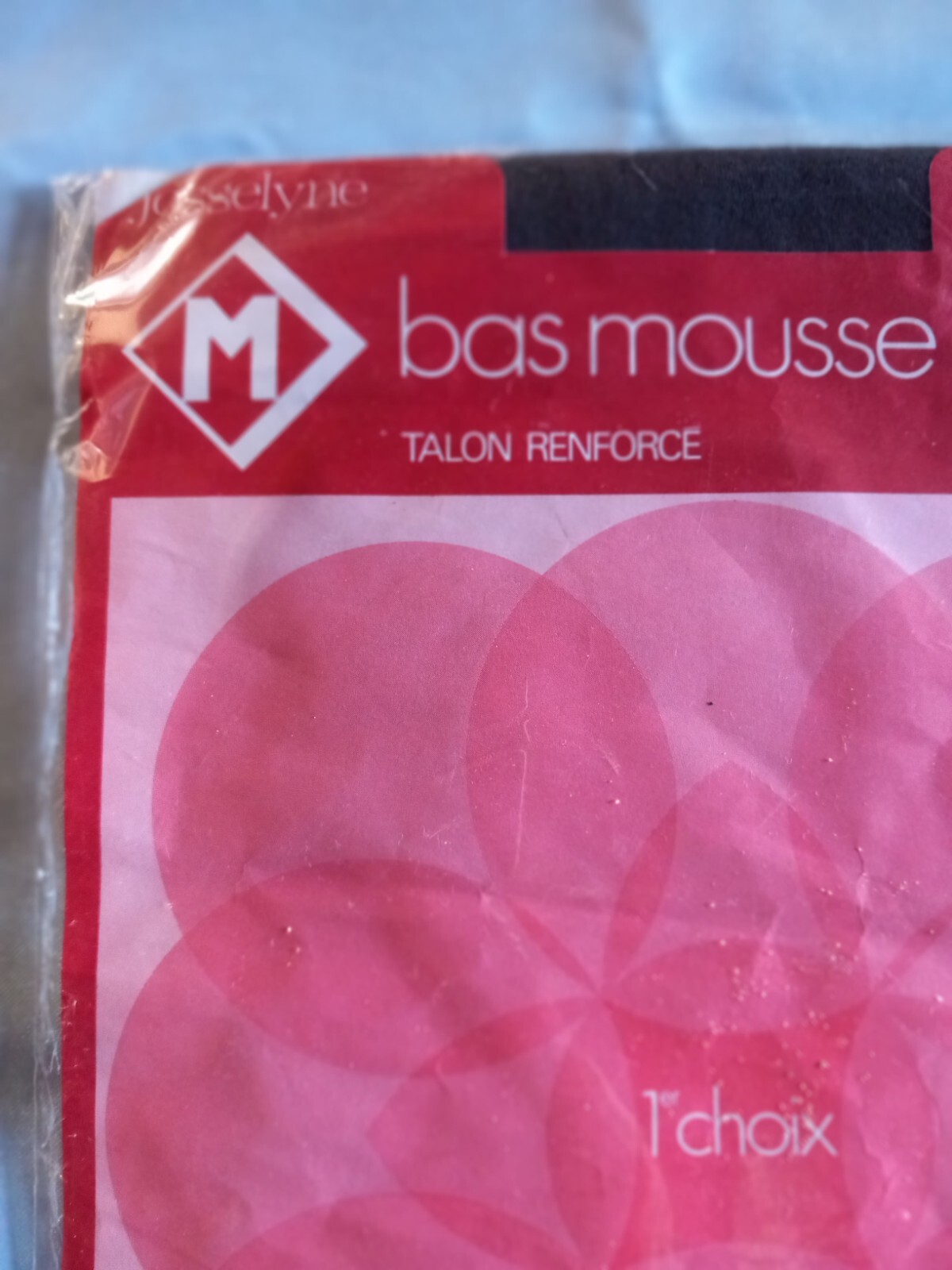 Bas mousse T2 Josselyne vintage Marron Taille 2 Polyamide Talon ...