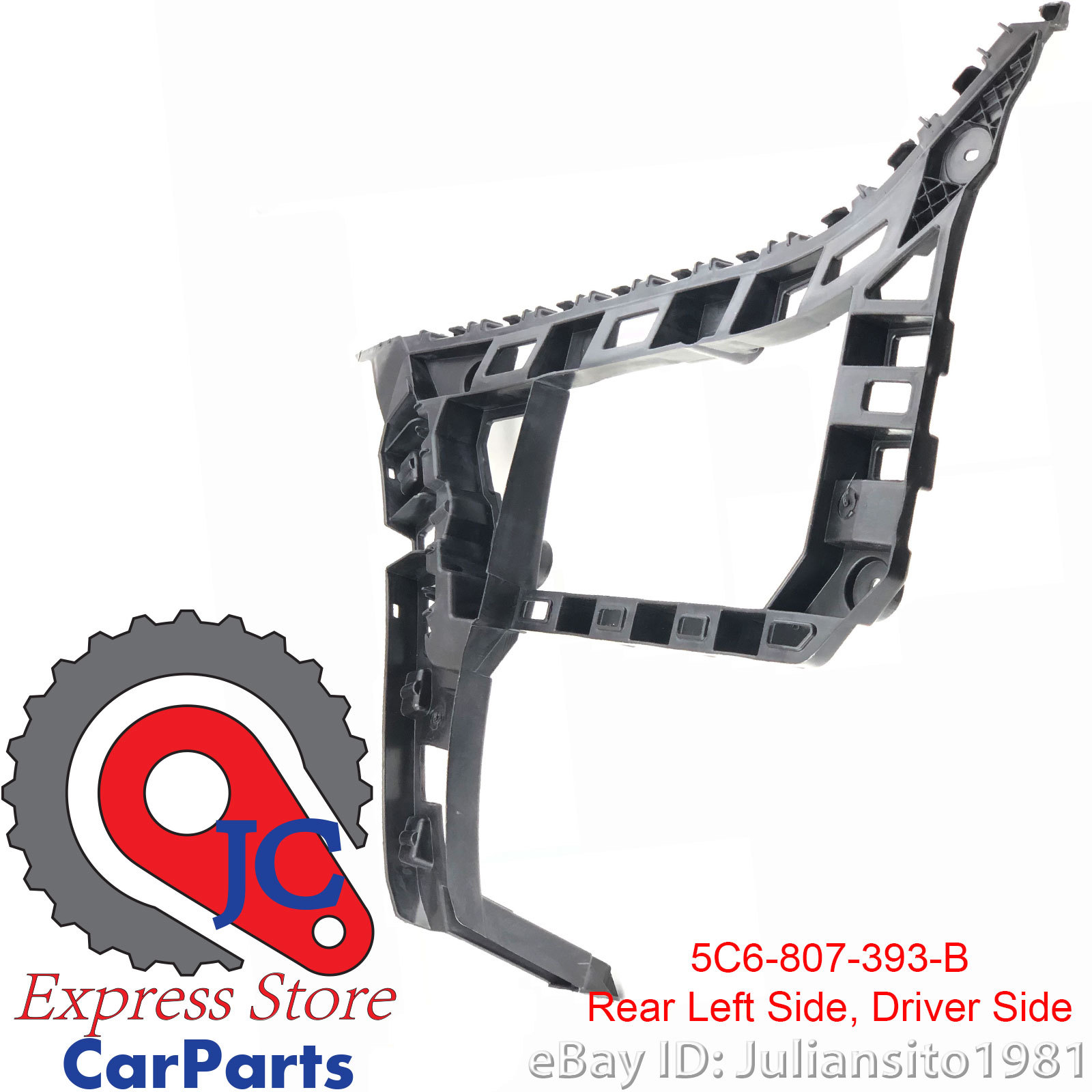 5C6807393B VOLKSWAGEN GENUINE JETTA REAR LEFT BUMPER SIDE RETAINER | eBay