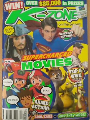 K-Zone The Magazine for Kids - Issue July 2006 - Supercharged Movies ...