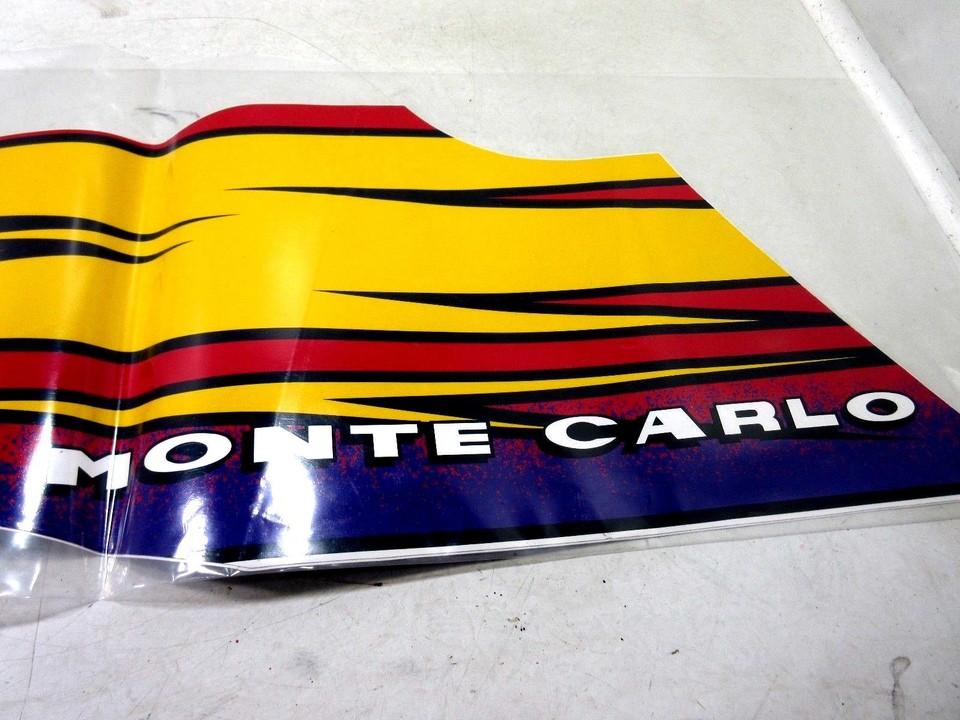 New Tigershark 1996 Monte Carlo 900 Red Left Hand Decal Sticker OEM ...