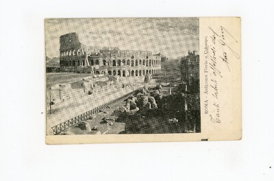 Cartolina - Roma 1903 - Anfiteatro Flavio o Colosseo -CD906 | eBay