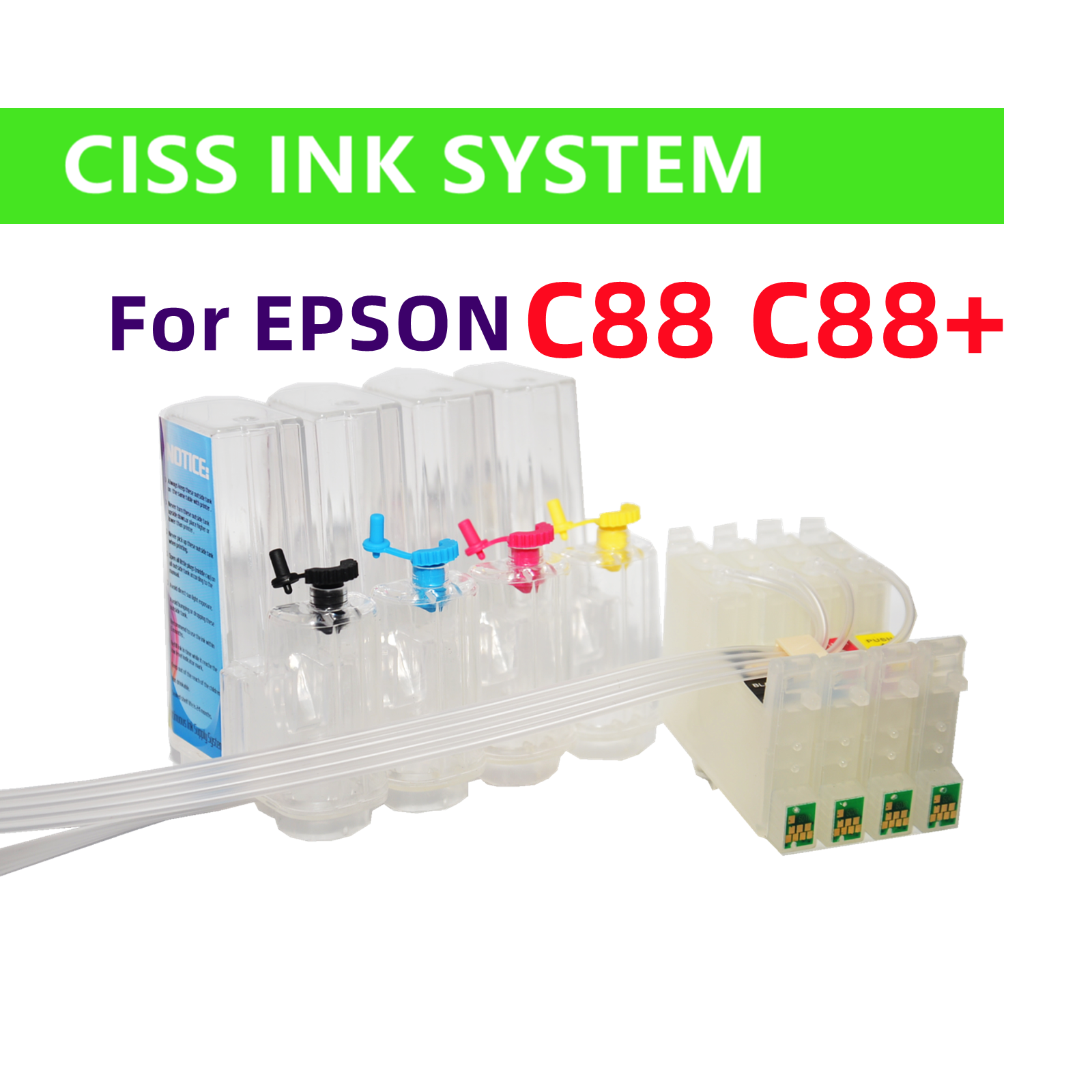 refillable CISS CIS ink system for Stylus C88 C88+ T060 60 ink ...