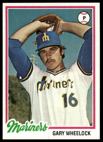 1978 Topps #596 Gary Wheelock Seattle Mariners Baseball Card | eBay