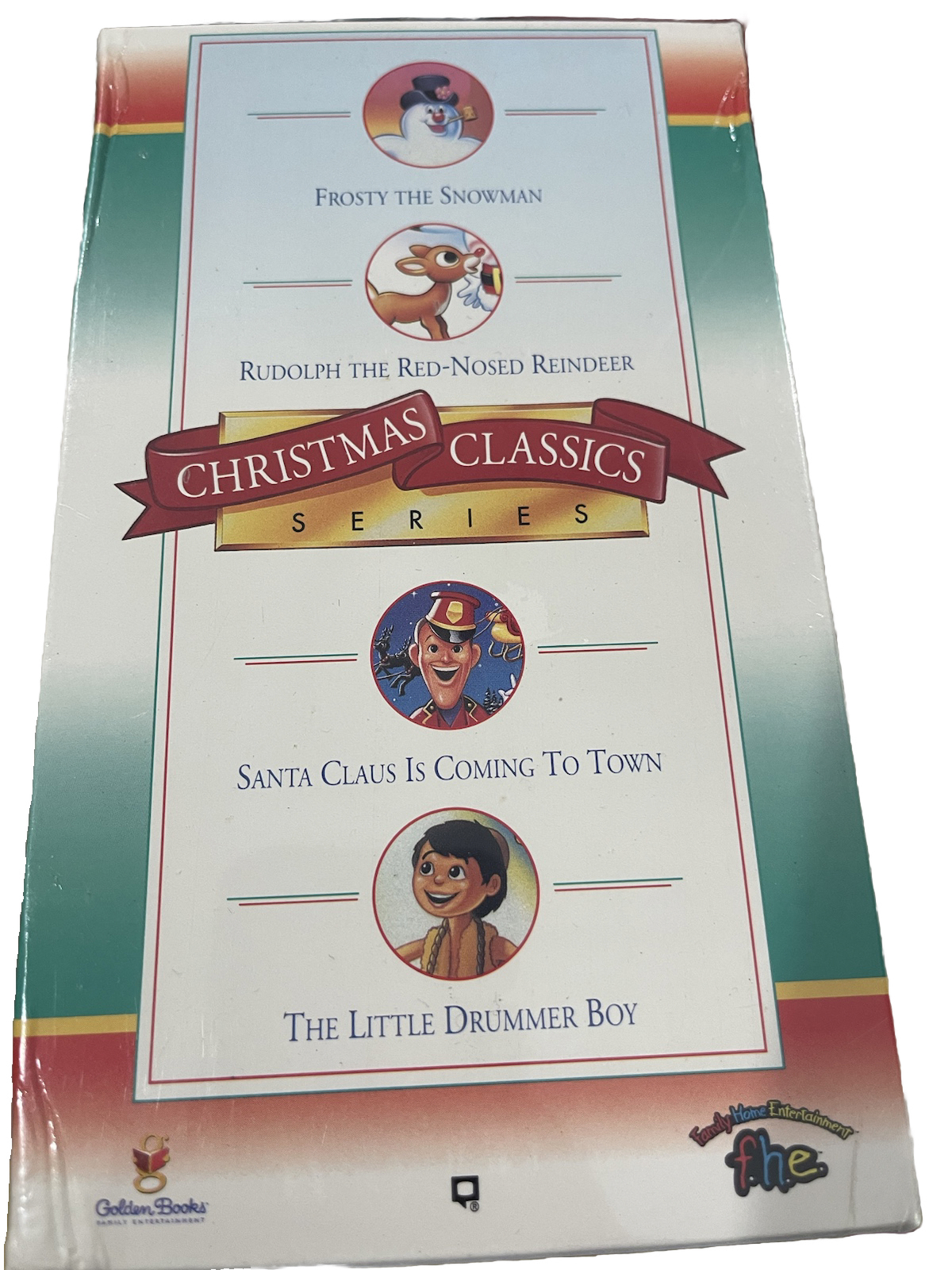 Christmas Classics Series 4 VHS Frosty Snowman Rudolph Drummer Boy ...