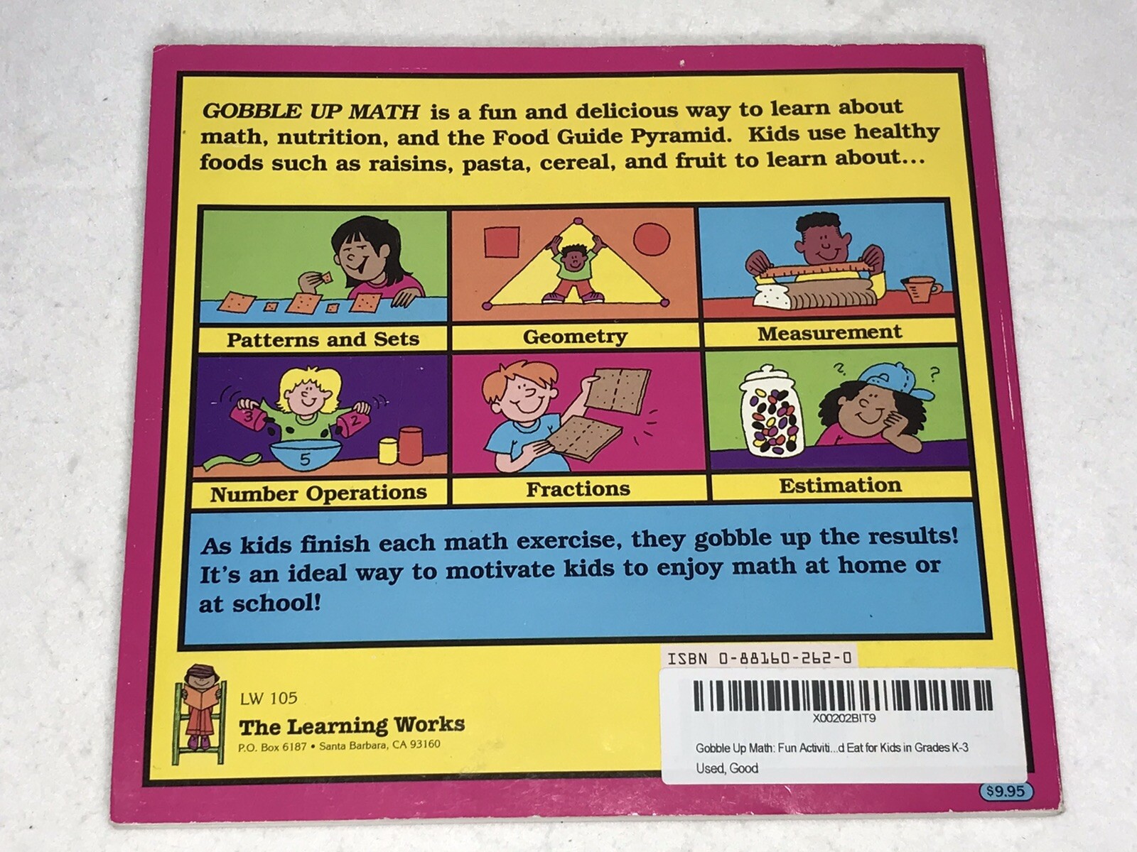 Gobble Up Math: Fun Activities to Complete and Eat for Kids in Grades K ...