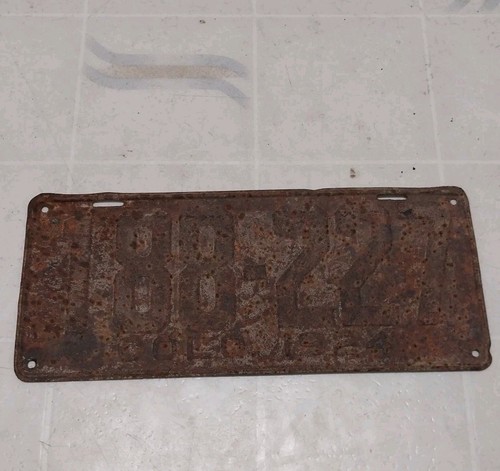 1924 COLORADO License Plate, 188-227. | eBay