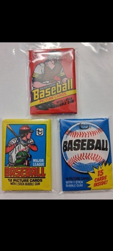 1978 * 1979 * 1980 * Topps BASEBALL SEALED Wax Pack Lot NICE!! | eBay