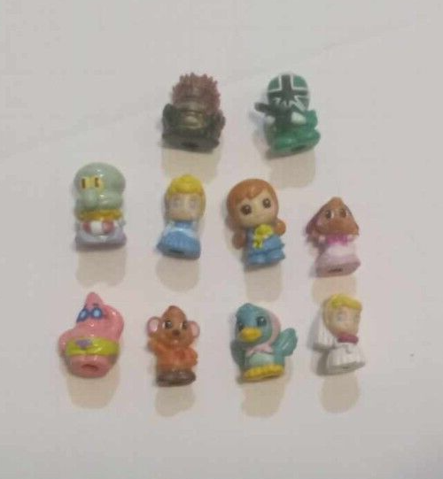 squinkies disney spongebob power rangers- cinderella squidward green ...