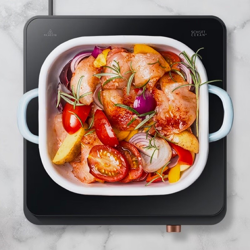 SAMSUNG The Plate Induction One Cooktop Black Electric Stove Slim Only ...