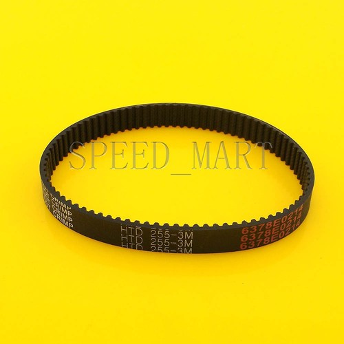 255-3M HTD 3mm Timing Belt 85 Tooth Cogged Rubber Geared 10mm Wide CNC ...