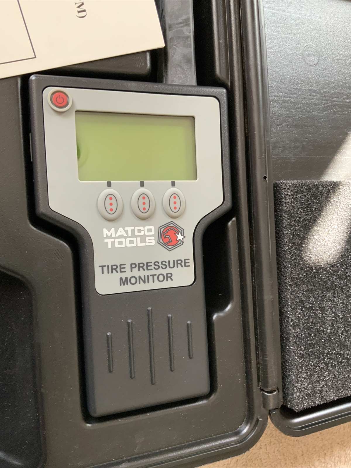 matco tire pressure monitor…needs batteries…. | eBay