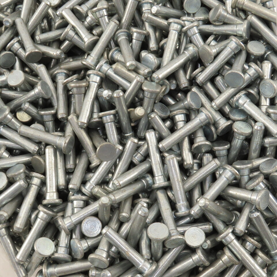 5.55mm x 30mm Steel Zinc Sensor Pin Solid Rivet Lot Of 1500+ | eBay