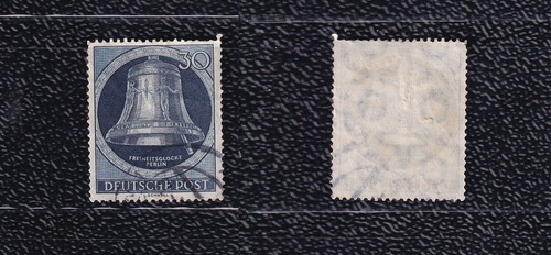 ODZ&GERMANY BERLIN 1951 USED VG 30PF - SCOTT#: 9N73 - FREEDOM BELL 1016 ...