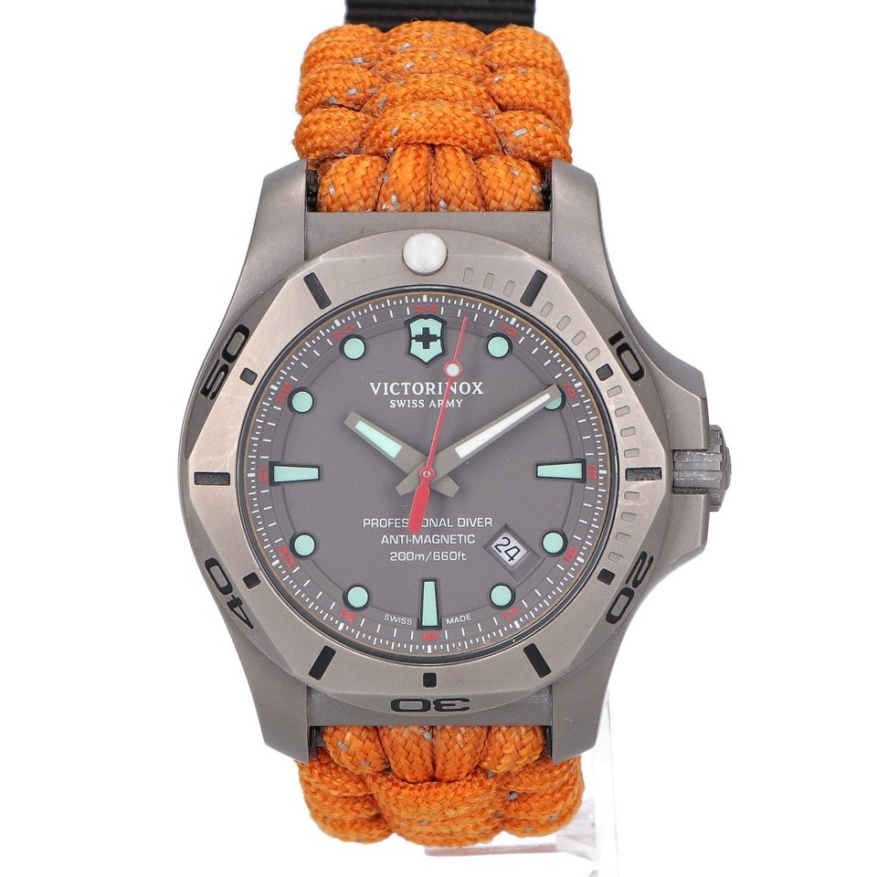 VICTORINOX INOX Professional Diver Titanium Mechanical Automatic ...