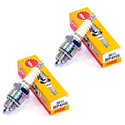 NGK BP4HS Spark Plugs Pack of 2 fits Yamaha PW 50 1993 | eBay UK