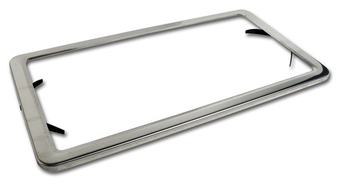 License Plate Frame. Stainless Steel For 1963-1975 Corvette | eBay