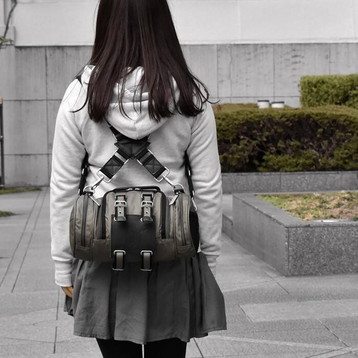 Attack On Titan 3D Maneuver Gear GRAY Pouch Bag Backpack 4way Device ...