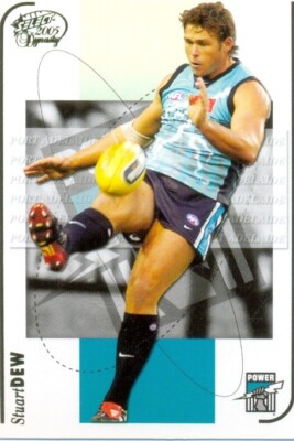2005 AFL SELECT DYNASTY Common card #134 - Stuart Dew - Port Adelaide ...