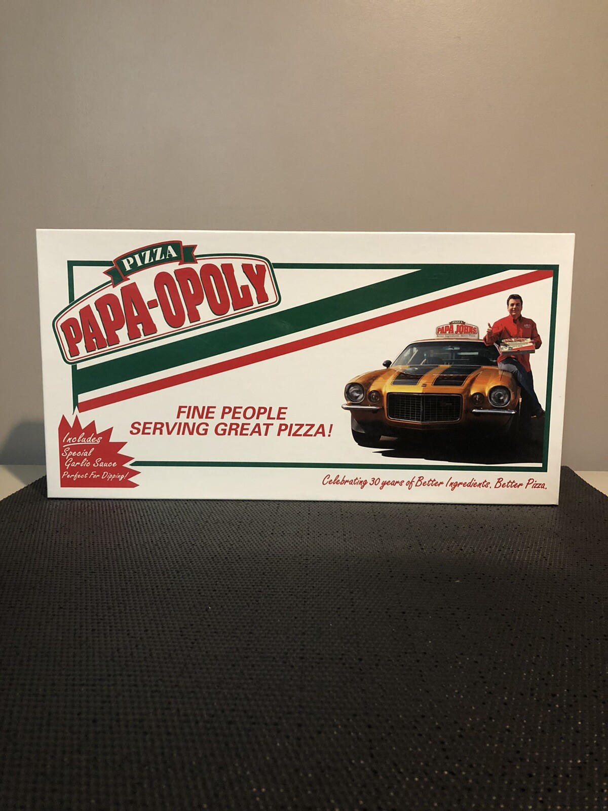 Papa Johns Monopoly Pizza Papa-opoly Board Game 2014 100% Complete | eBay