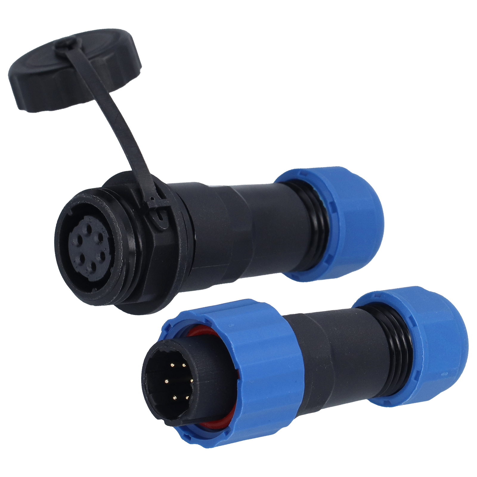 Aviation Power Connector High Toughness PA66 PA6 Waterproof Plug Wide ...