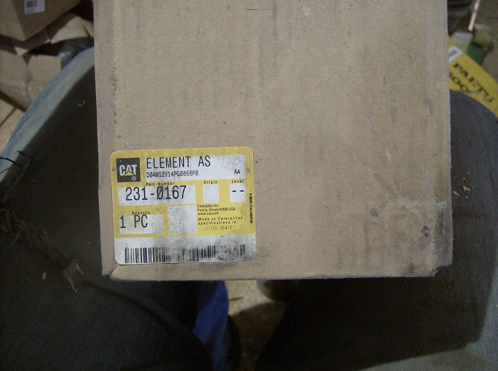 CATERPILLAR 2310167 - Air filter cross reference