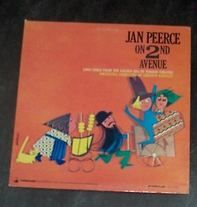 Jan Peerce On 2nd Avenue by Jan Peerce 1964 Stereo LP | eBay