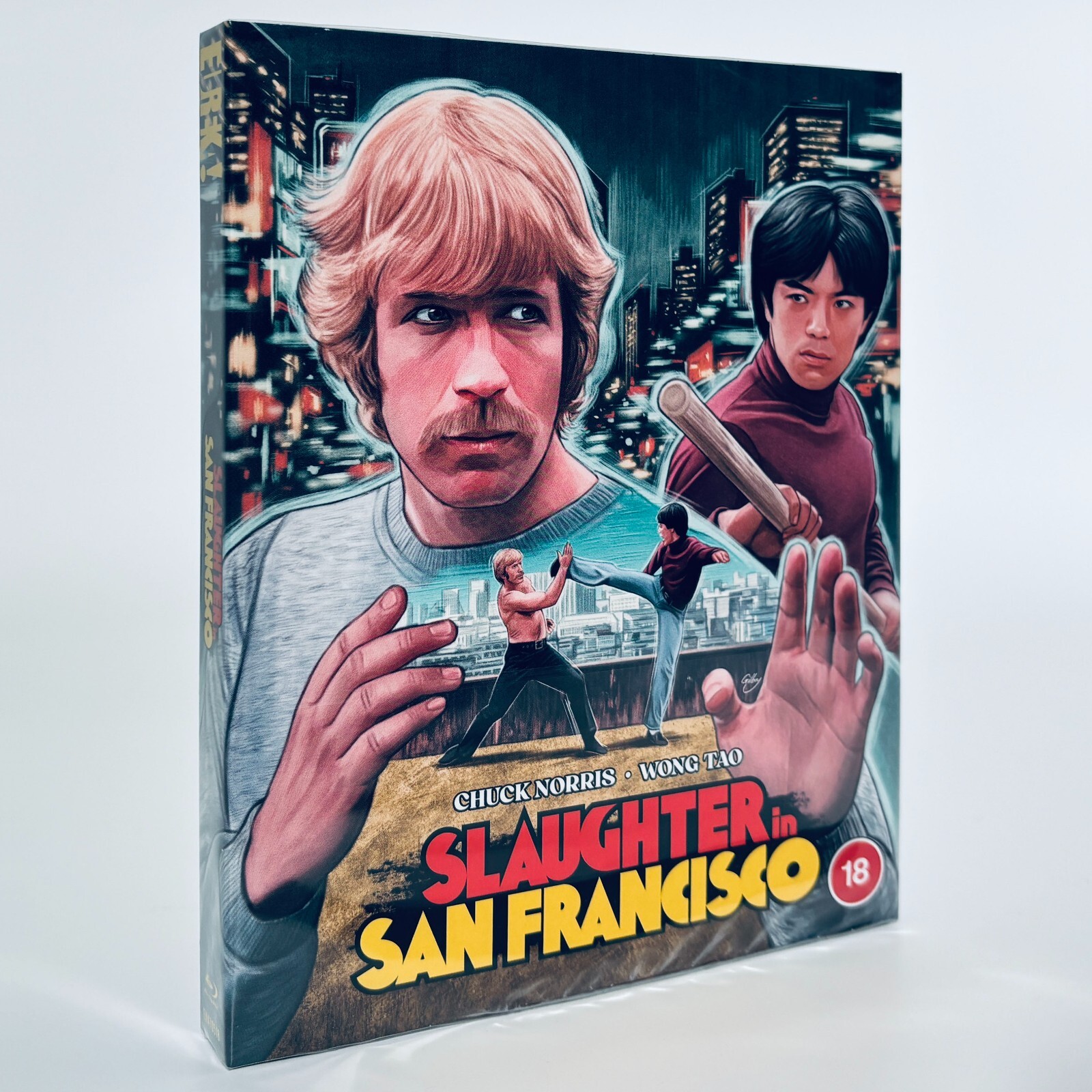 Slaughter In San Francisco Chuck Norris Yellow Faced Tiger Blu-ray ...