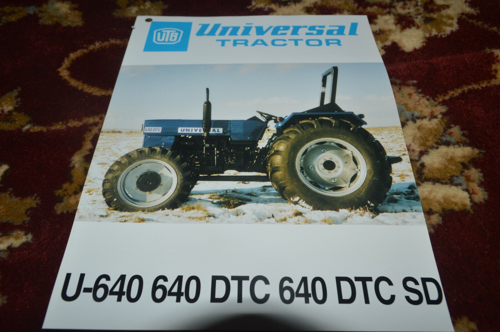 Universal 640 Tractor Brochure FCCA | eBay
