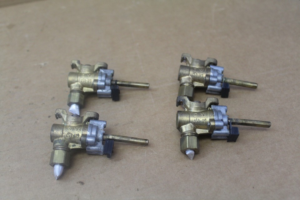 Thermador Cooktop Gas Valve Set Part # 00414120 00414119 00414118 ...