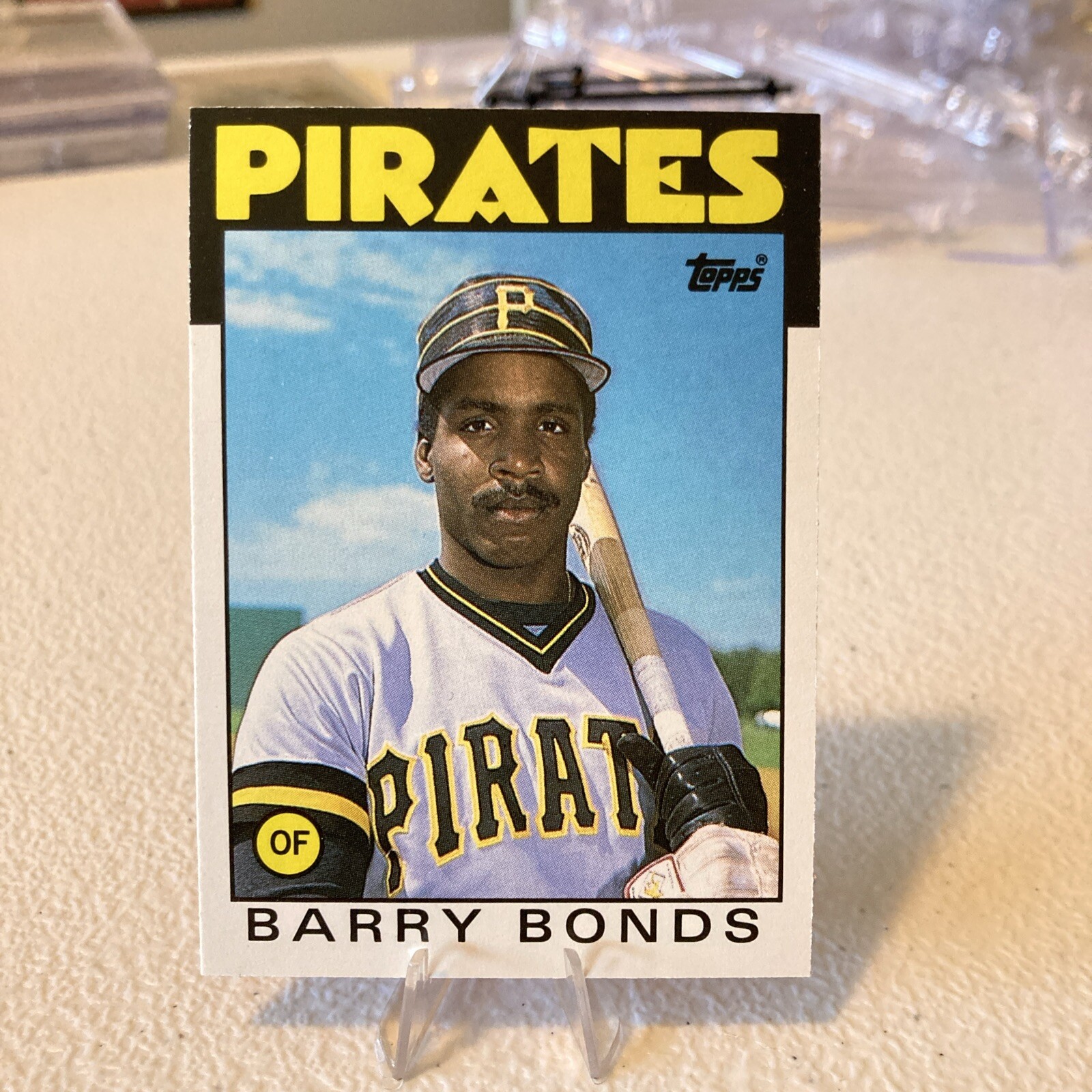 1986 Topps Traded Barry Bonds Rookie Card 11T | eBay
