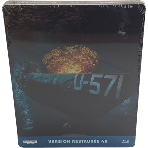 U-571 Steelbook Débossé Gold Edition Limited 4 K Ultra HD + Blu-Ray Matthew | eBay