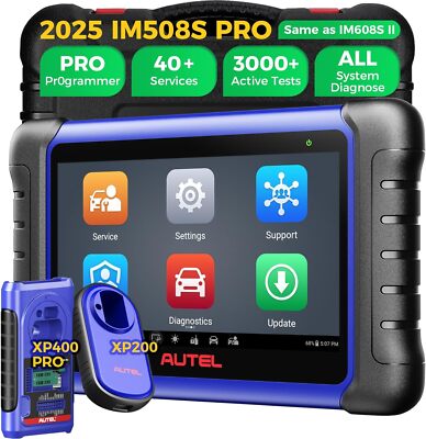Autel MaxiIM IM508S XP400PRO Key Programming Diagnostic Scanner As ...