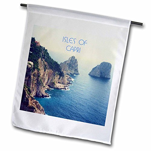 3drose FL 28335 1 Isles of Capri Garden Flag 12 by 18-inch for sale ...