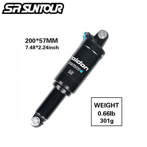 SR Suntour Raidon Air Rear Shock Absorber Downhill MTB Suspension 165 ...